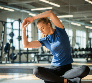 Wall Biceps Stretch - Stretch Exercises