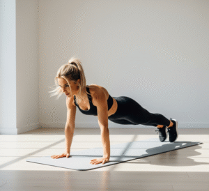 Burpees Exercise for Full Body Strength & Cardio